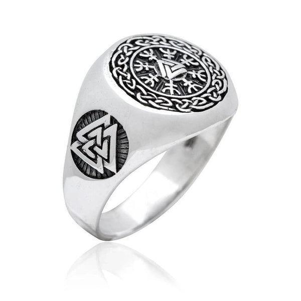 Bague Heaume Viking | Chevalière Prestige